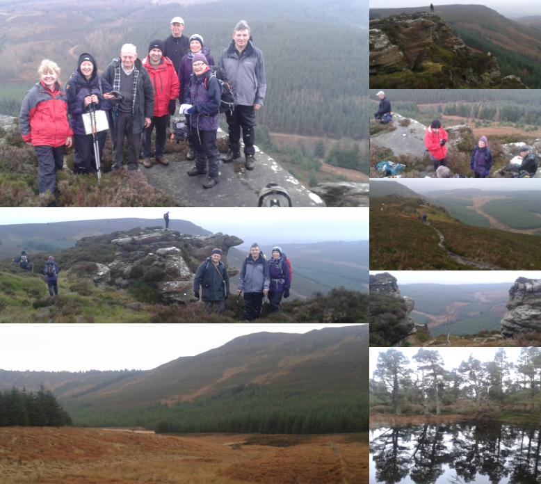 Thrunton Woods Callaly Crag Long Crag Coe Crag